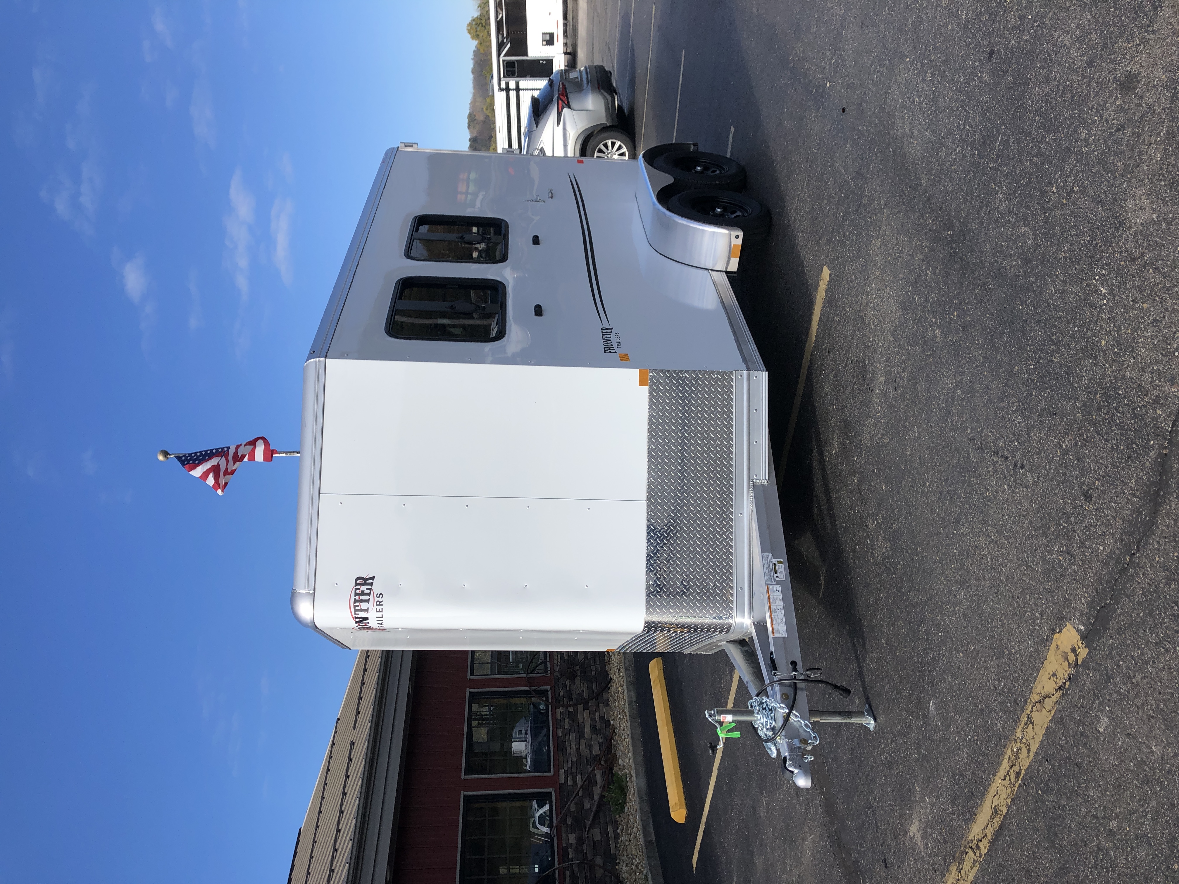2026-Frontier-Trailers-2H-Ramp-w/Swinging-Tack-Wall-TW154511 | Athens, OH | Trailers Dealership